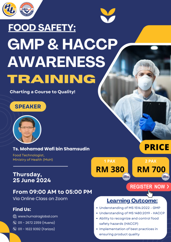 Senarai Kursus - HUMAIRA GLOBAL MANAGEMENT & SERVICES